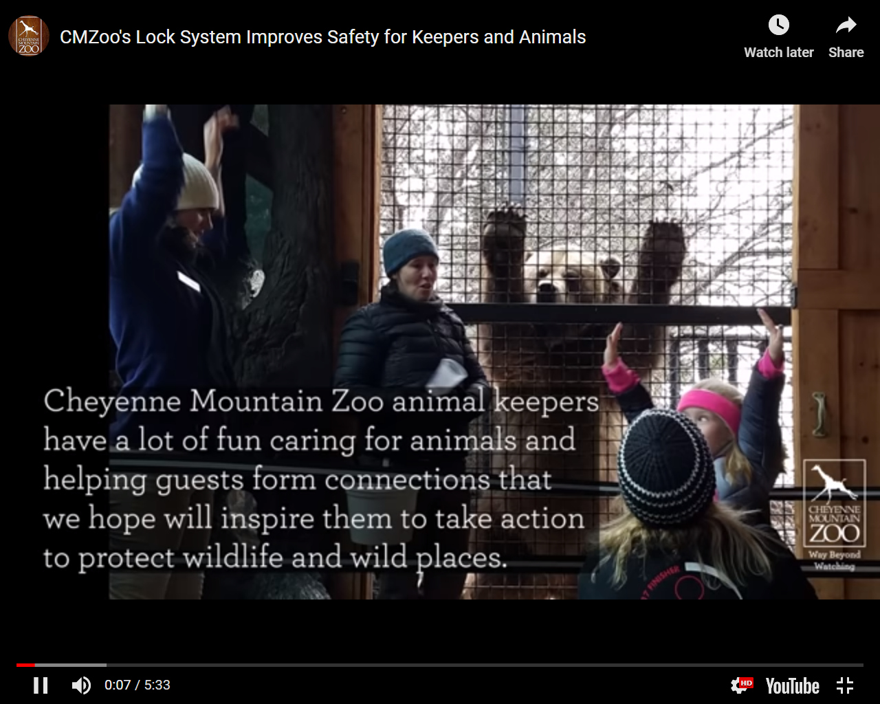 CMZoo's Innovative Lock System Improves Keeper, Animal and Guest Safety ...