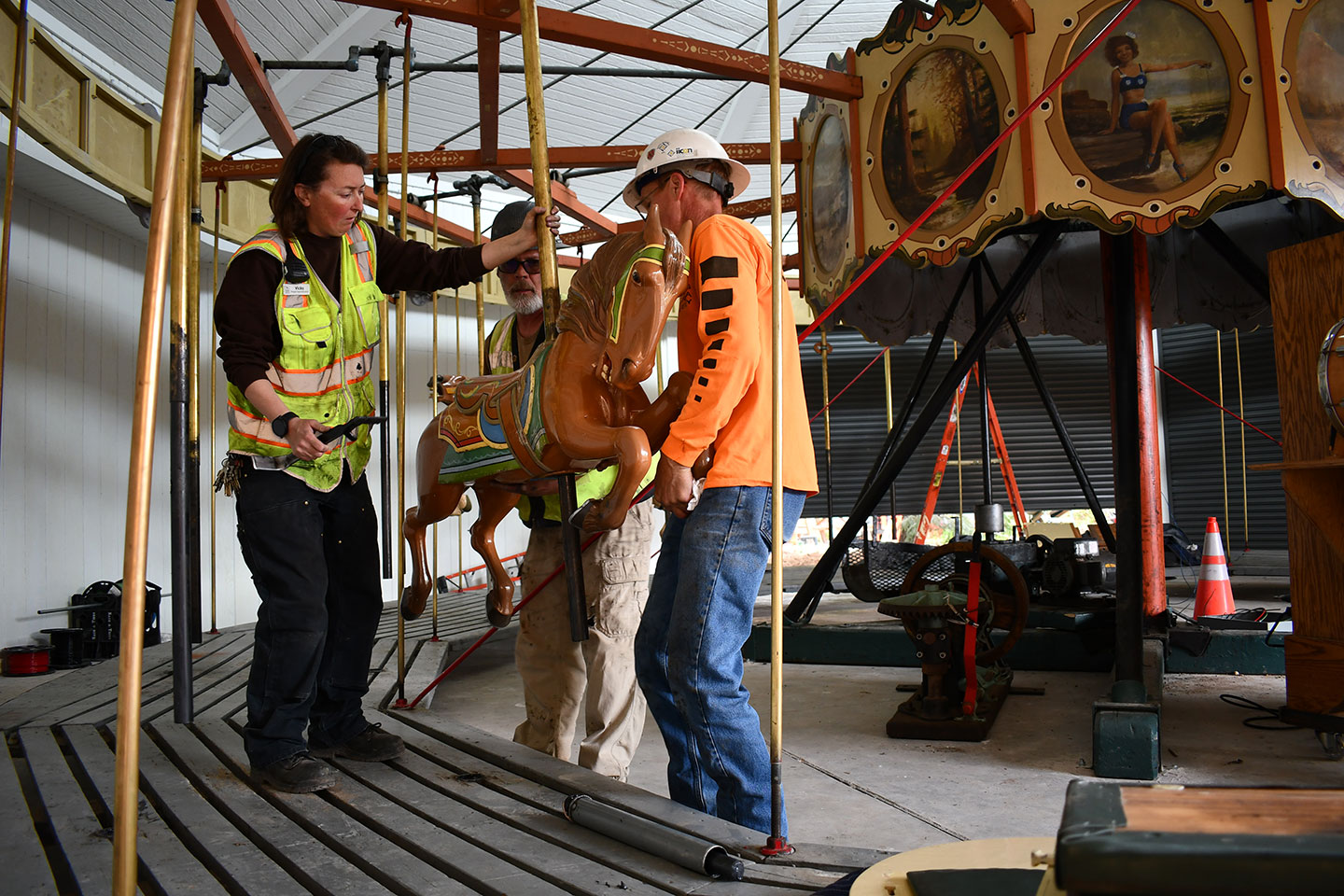 Historic Carousel to Reopen in New Location - CMZoo